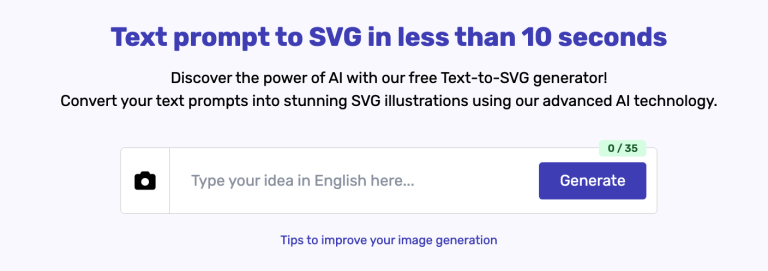 SVG.io AI免费 SVG生成器 SVG生成工具 - AIGC官网